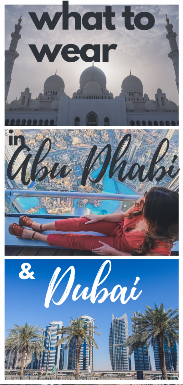 What to Wear in Abu Dhabi & Dubai: 10 Must Have Fashion Items ...