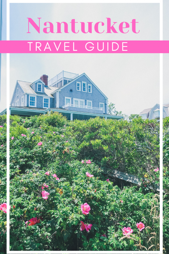Essential Nantucket Tourist Map - Valentina's Destinations